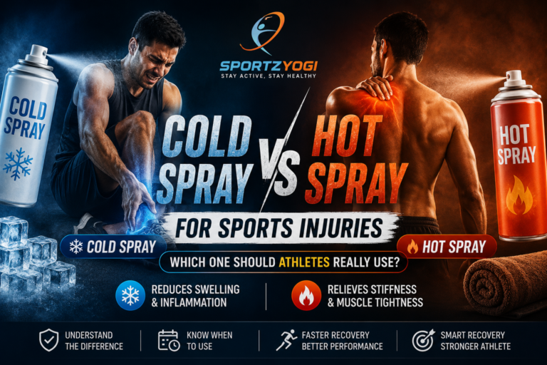 Cold Spray vs Hot Spray for Sports Injuries?